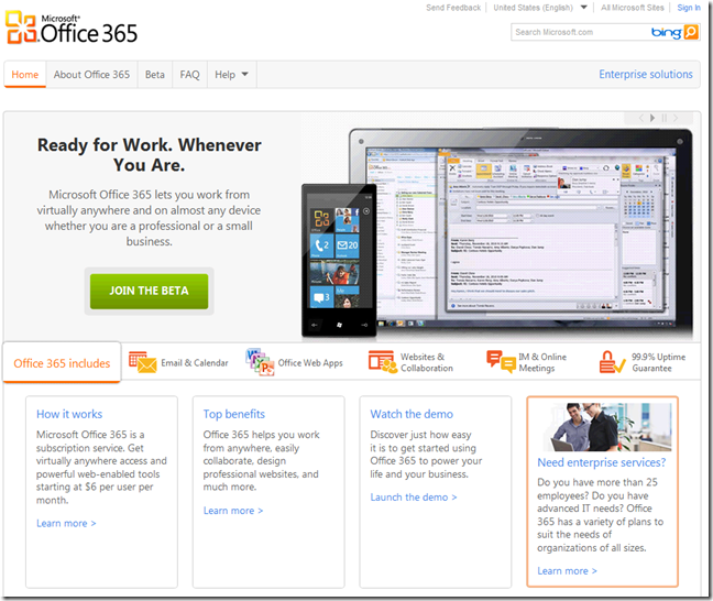 MPECS Inc. Blog: Office 365 Beta Sign Up